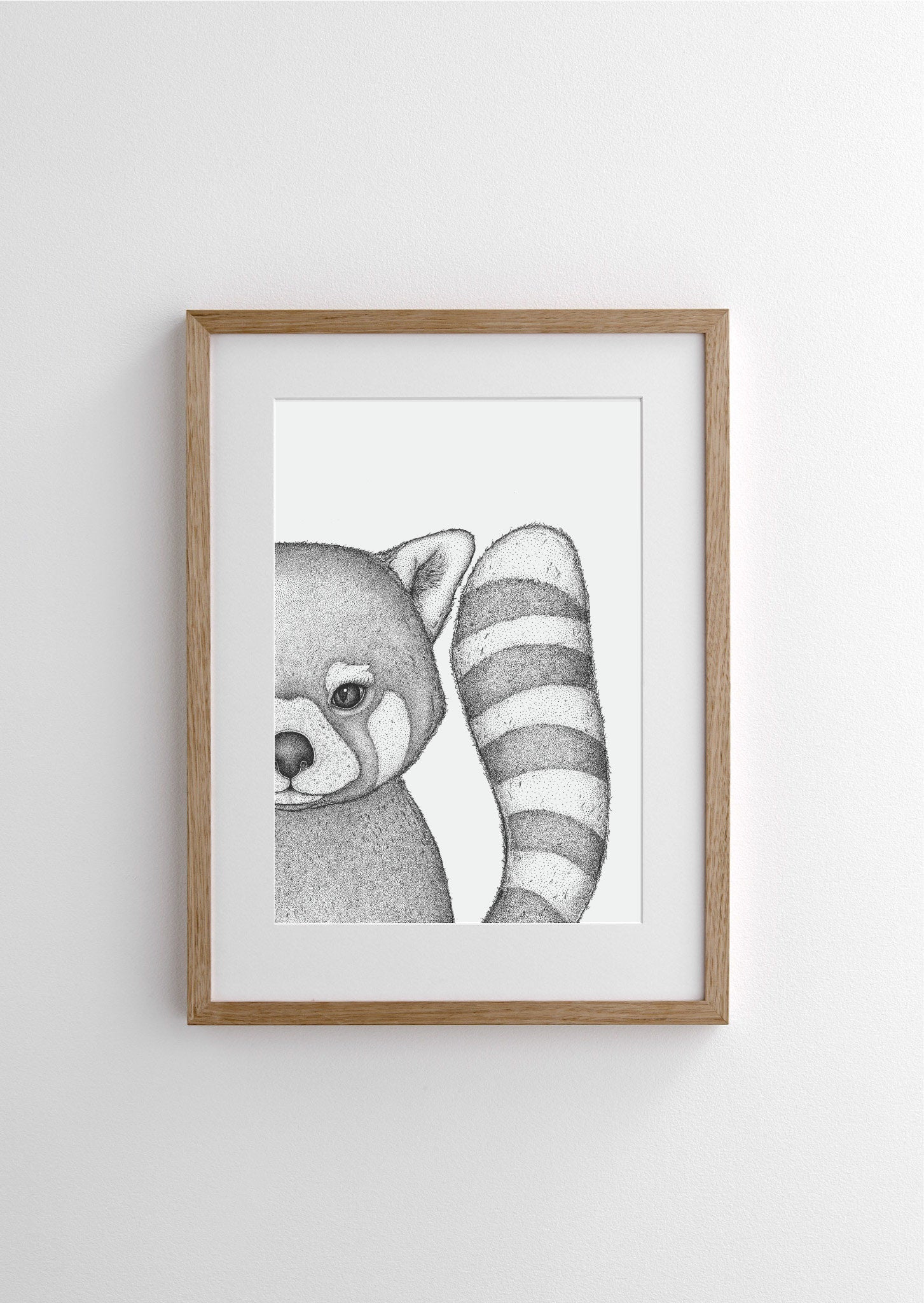 Rafi the Red Panda – Dots by Donna